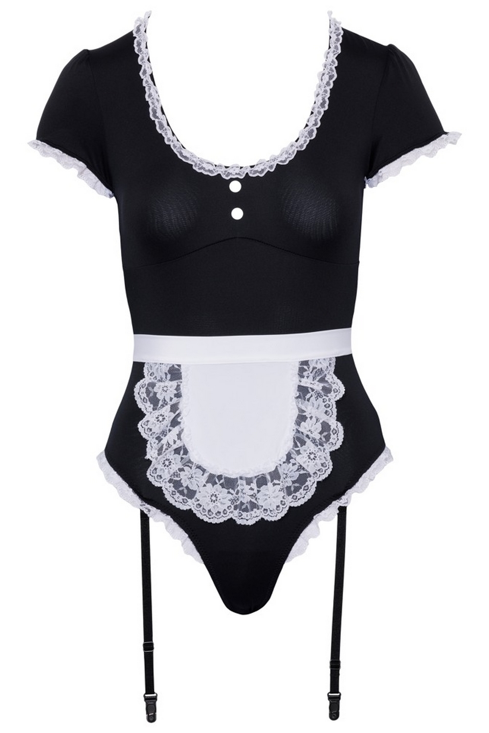 Body de servante sexy avec tablier - Cottelli costumes